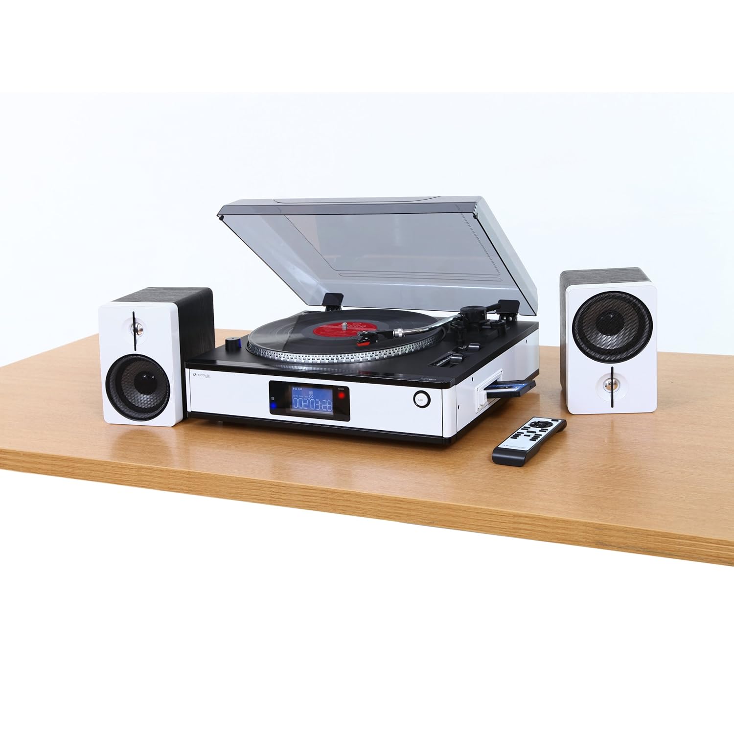 Neostar Save2CD USB Turntable - White: Amazon.co.uk: Musical Instruments