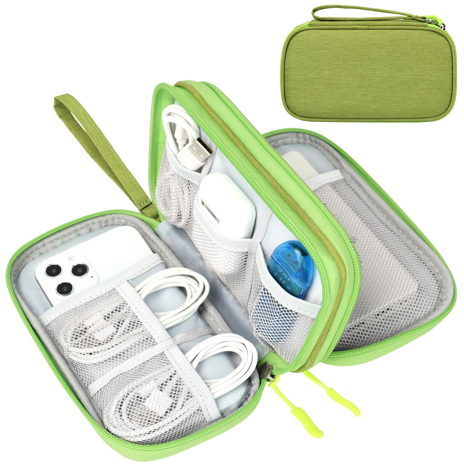 FYY Travel Cable Organizer Pouch Electronic Accessories Carry Case ...