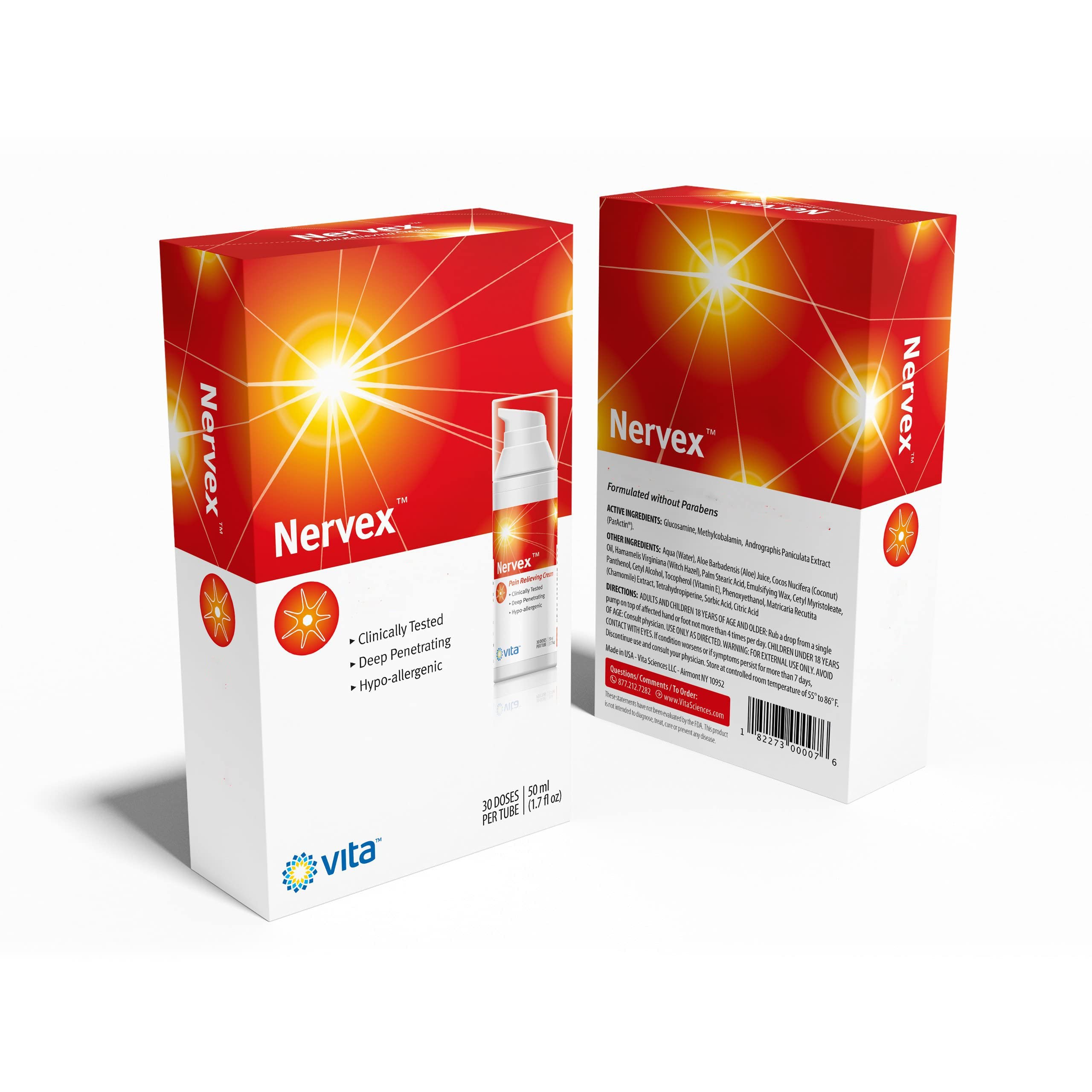 Mua Vita Sciences Nervex Maximum Neuropathy Support, Scientifically ...