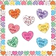 Amazon.com: Haooryx Valentine's Decor Bulletin Board - 76-Piece Sweet ...