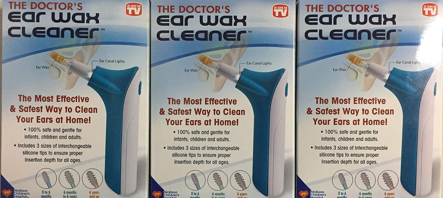 Amazon.com: As Seen on TV The Doctors Ear Wax Cleaner (3 Pack): Health ...