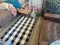 Amazon.com: Buffalo Plaid Rug 4' x 6' Buffalo Check Rug Cotton Woven ...