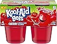 Amazon.com : Jell-O Kool-Aid Gels Cherry Ready-to-Eat Gelatin Snack (24 ...