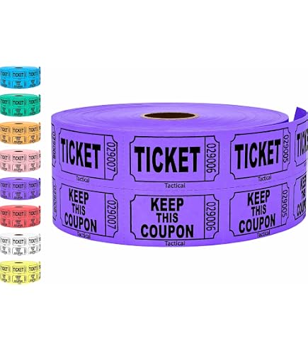 Raffle Tickets 1 2000
