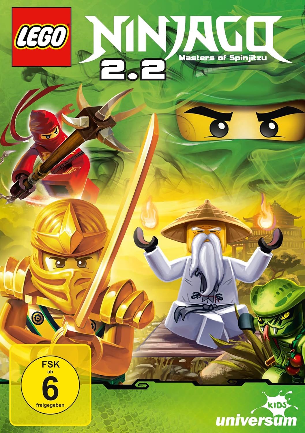 Lego Ninjago - Staffel 2.2 [2 DVDs]: Amazon.de: Michael Hegner, Justin ...