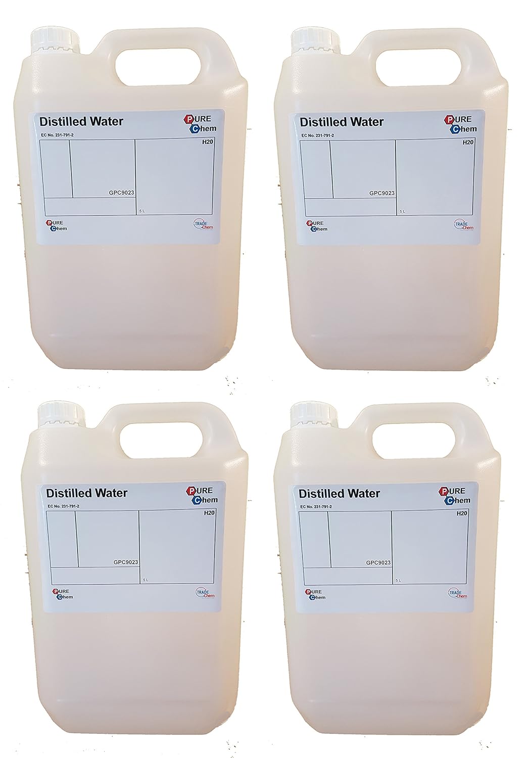 Distilled Water - PURE CHEM (4 x 5L): Amazon.co.uk: Business, Industry ...