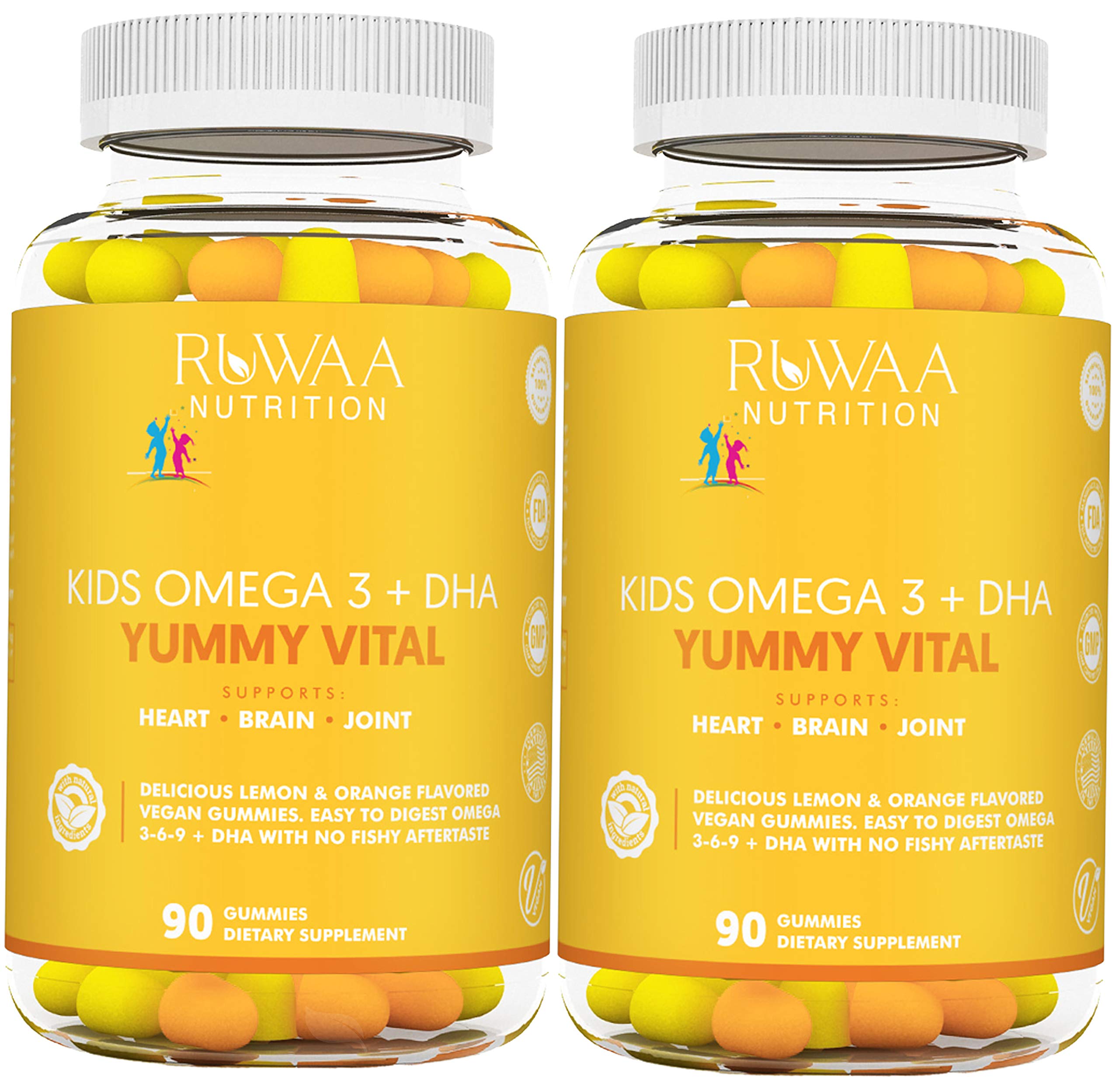 Mua RUWAA NUTRITION Omega 3 Gummies. Gummies, DHA. NO Fish Oil Fatty ...