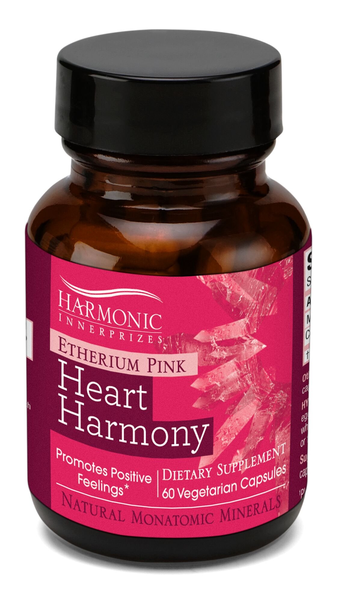 Amazon.com: Harmonic Innerprizes Etherium Black Capsules, 300mg, 60 ...
