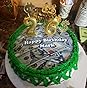 Amazon.com: Bailym Gold 26th Birthday Candles, Number 26 Cake Topper ...