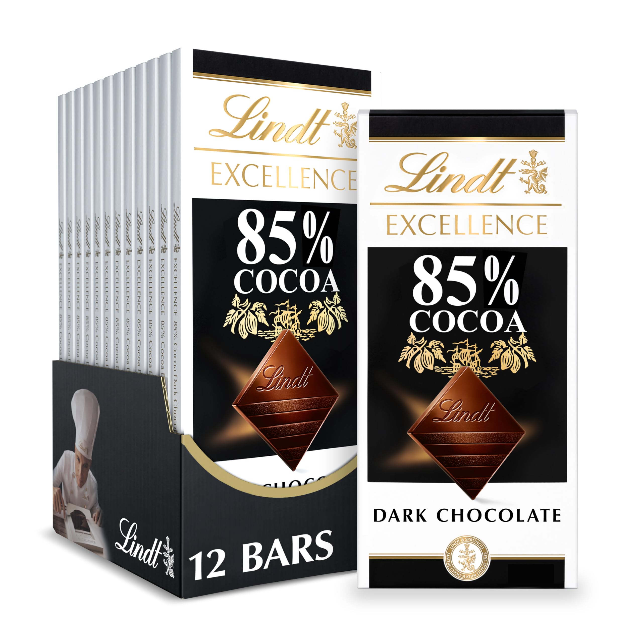 Mua Lindt EXCELLENCE 85% Cocoa Dark Chocolate Bar, Dark Chocolate Candy ...