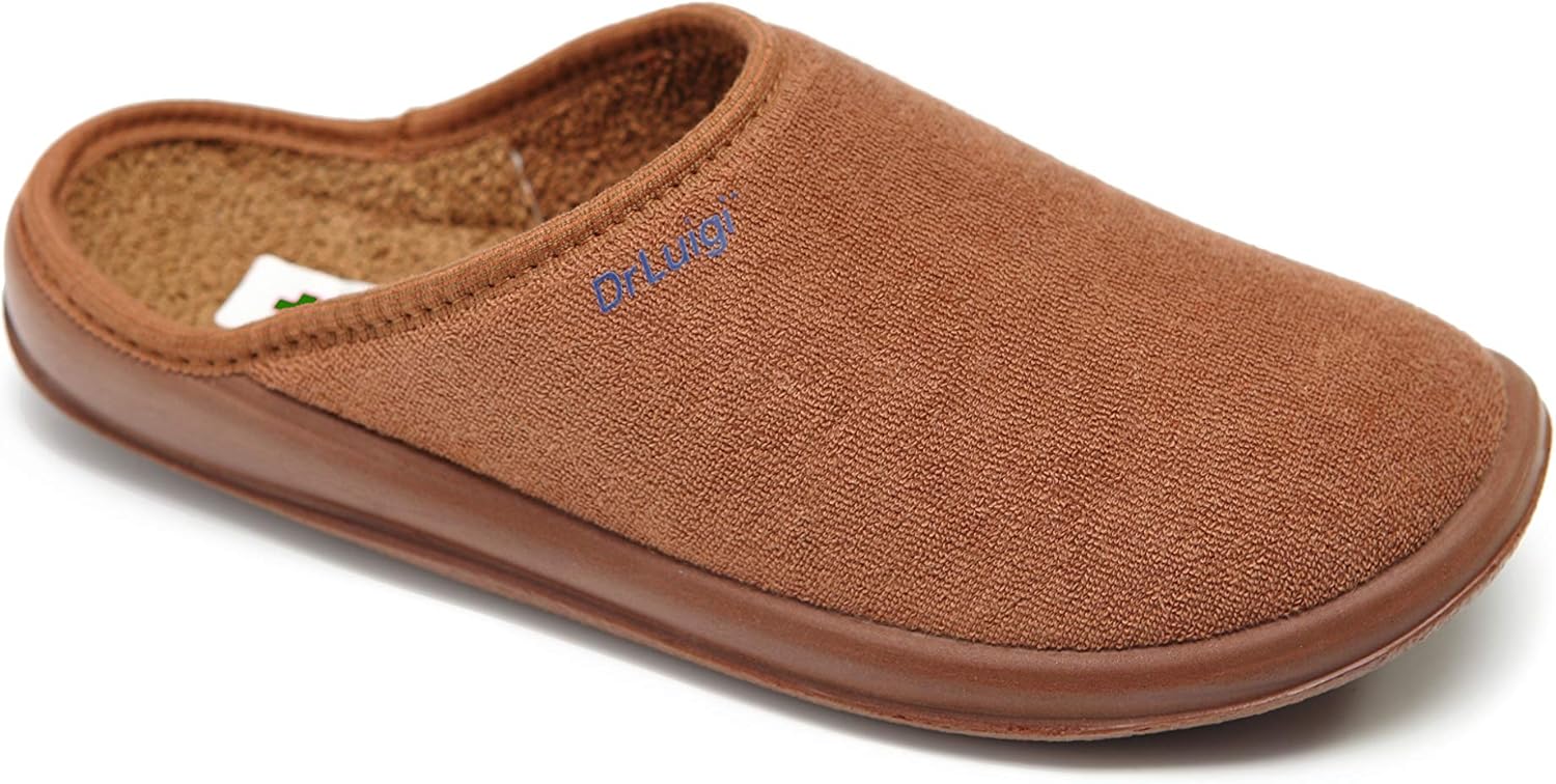 Amazon.com | DrLuigi Medical Slippers for Men - Memory Foam Shoes ...