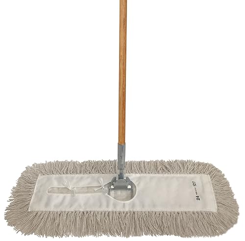 ProGrade Dry Mop Kit with Industrial-Quality Twisted Closed Loop Mop ...