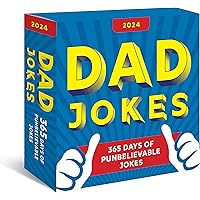 2024 Dad Jokes Boxed Calendar: 365 Days of Punbelievable Jokes (Daily ...