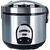 Severin RK 2425 cuoci riso, 3 L, in acciaio inox spazzolato nero ...