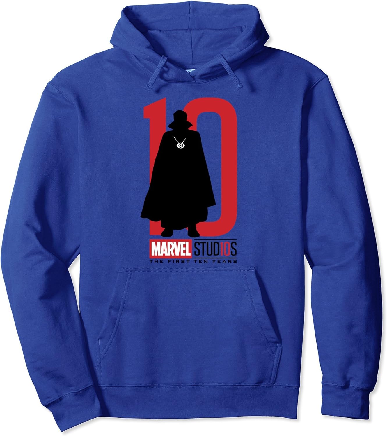 Amazon.com: Marvel Studios 10 Years Dr. Strange Graphic Hoodie: Clothing
