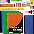 Amazon.com: School Supplies Kit for Girls, Boys Back to School Supplies ...
