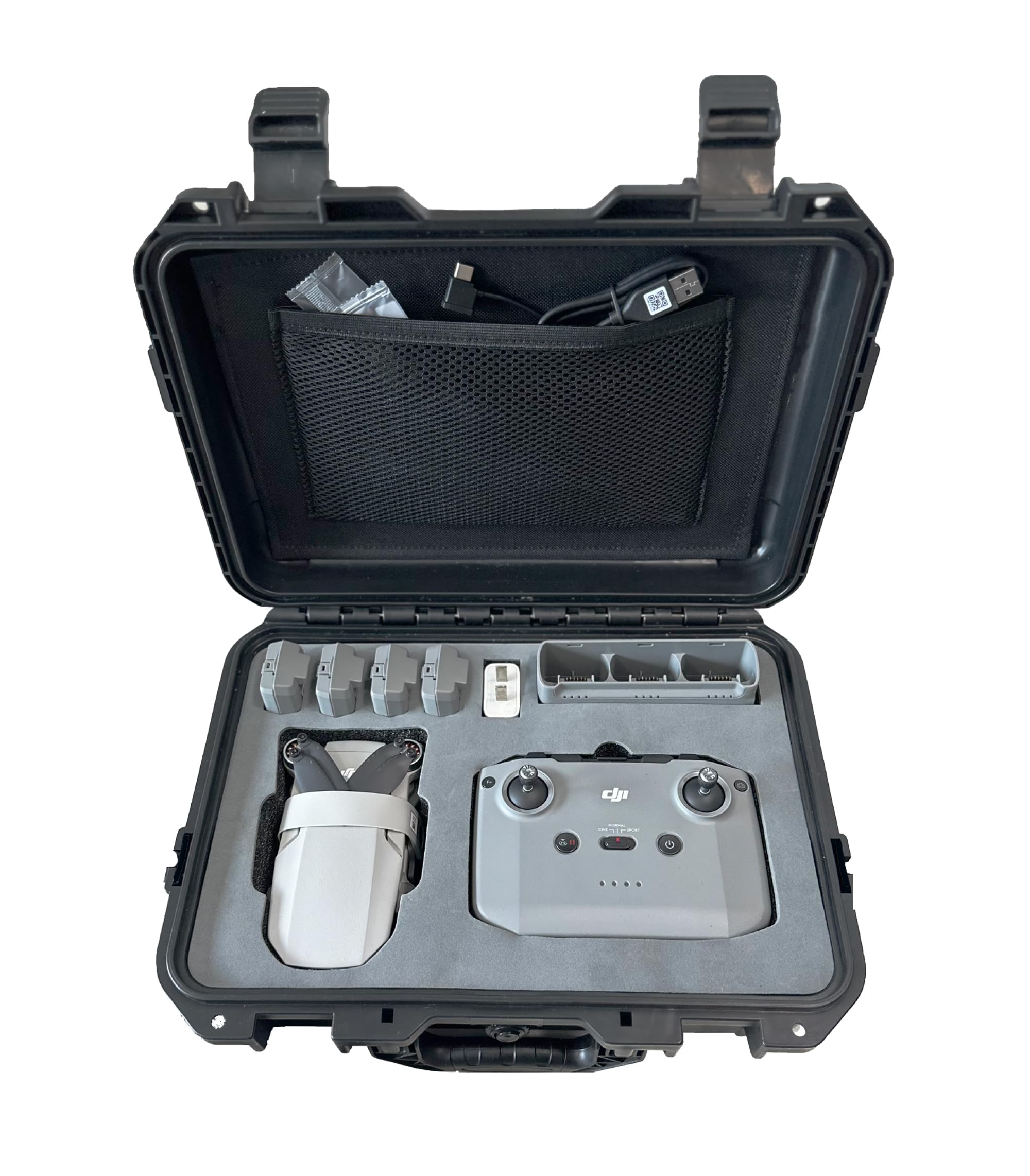 INNVO DJI Mini 4K Waterproof Case Hard Carrying Case Compatible with ...