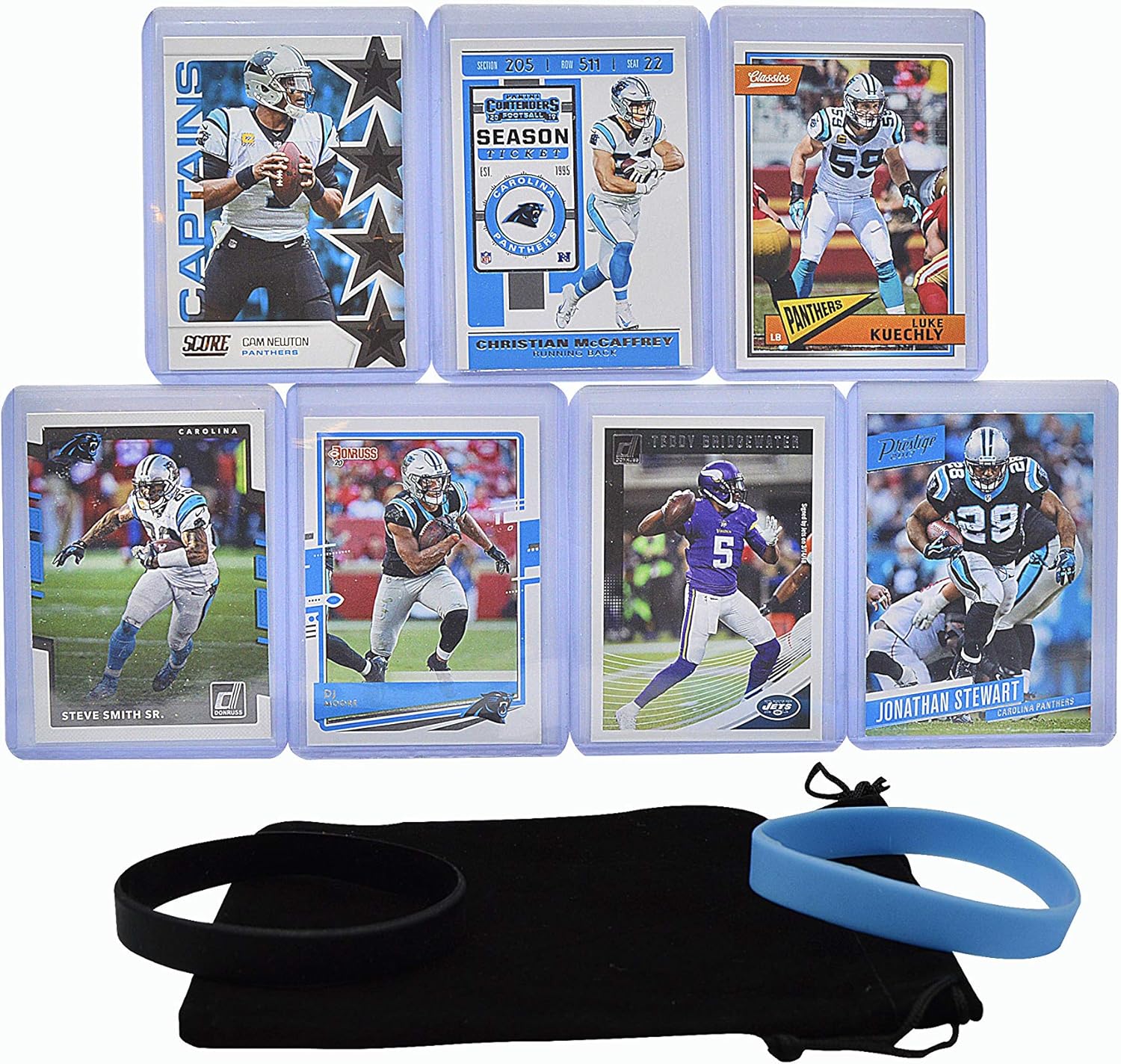 Amazon.com: Carolina Panthers Cards: Cam Newton, Teddy Bridgewater ...