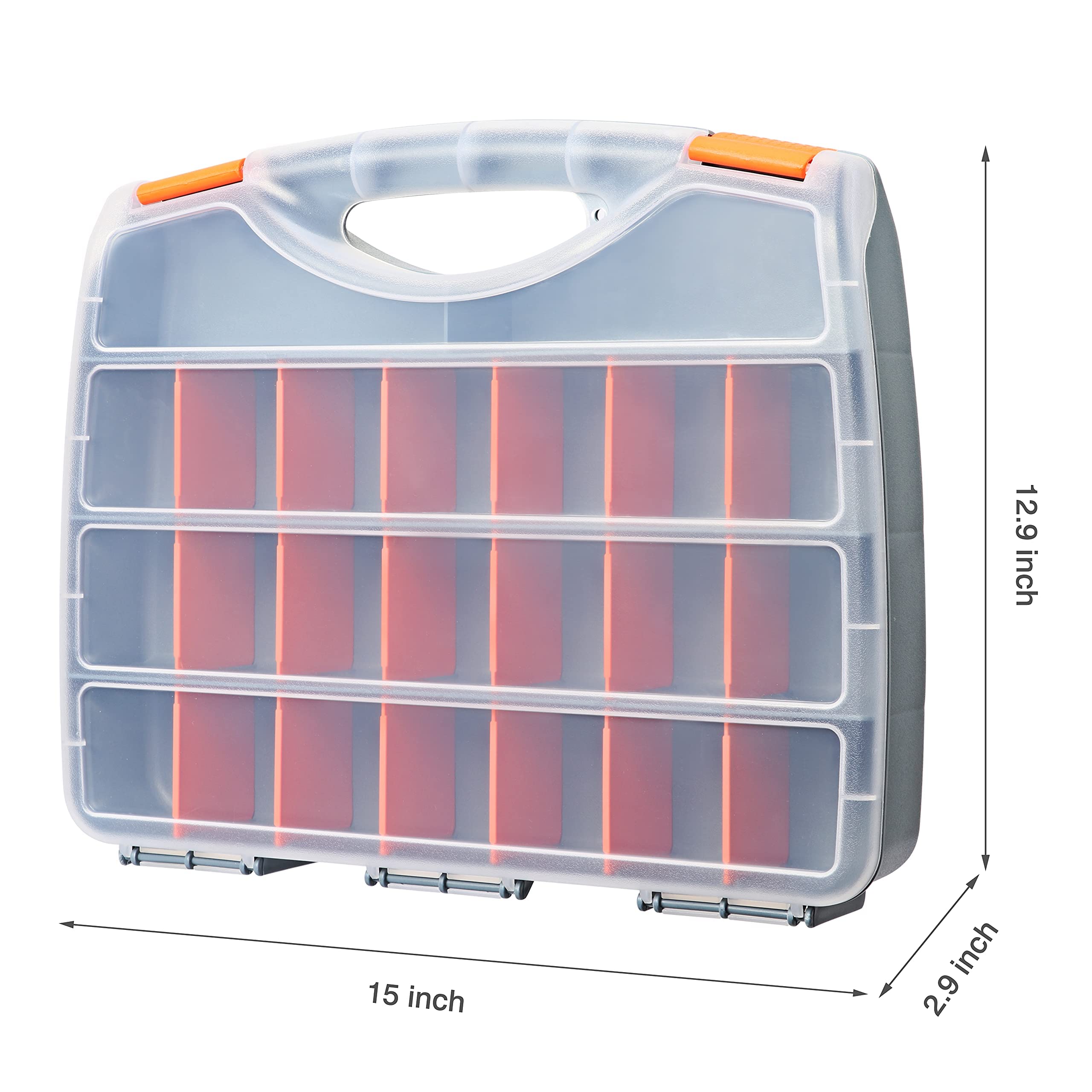 Mua Hardware Storage Box Tools Organizer Container with Handle and ...