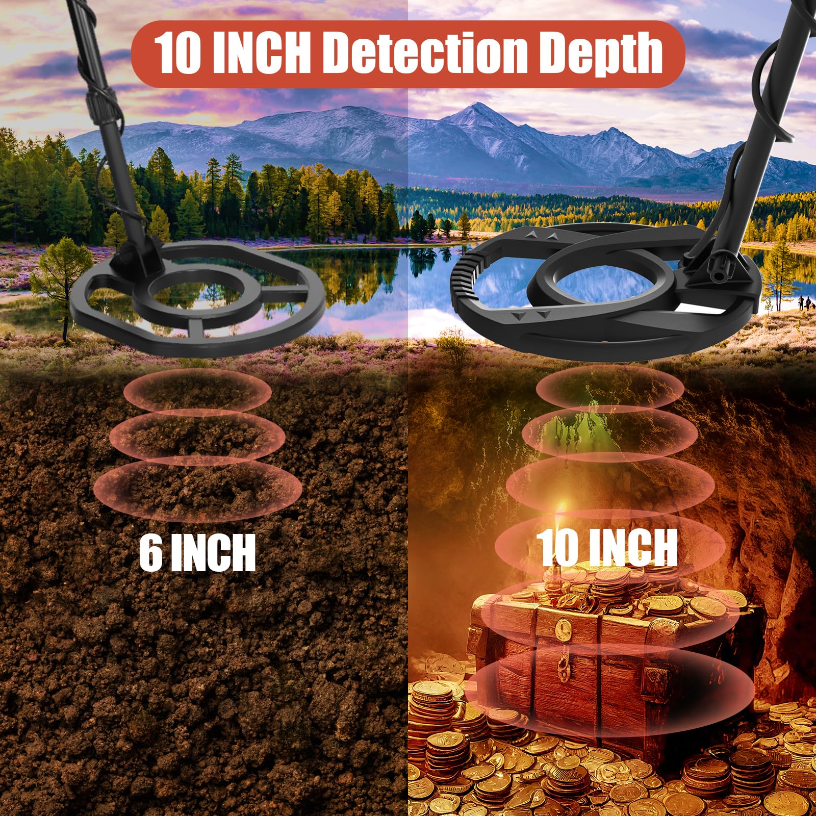 Mua Professional Gold Detector for Adults Waterproof - Higher Accuracy ...