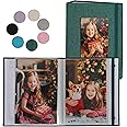 Amazon.com: Ayorasly Small Photo Albums for 4×6 Photos, 2 Pack Linen ...