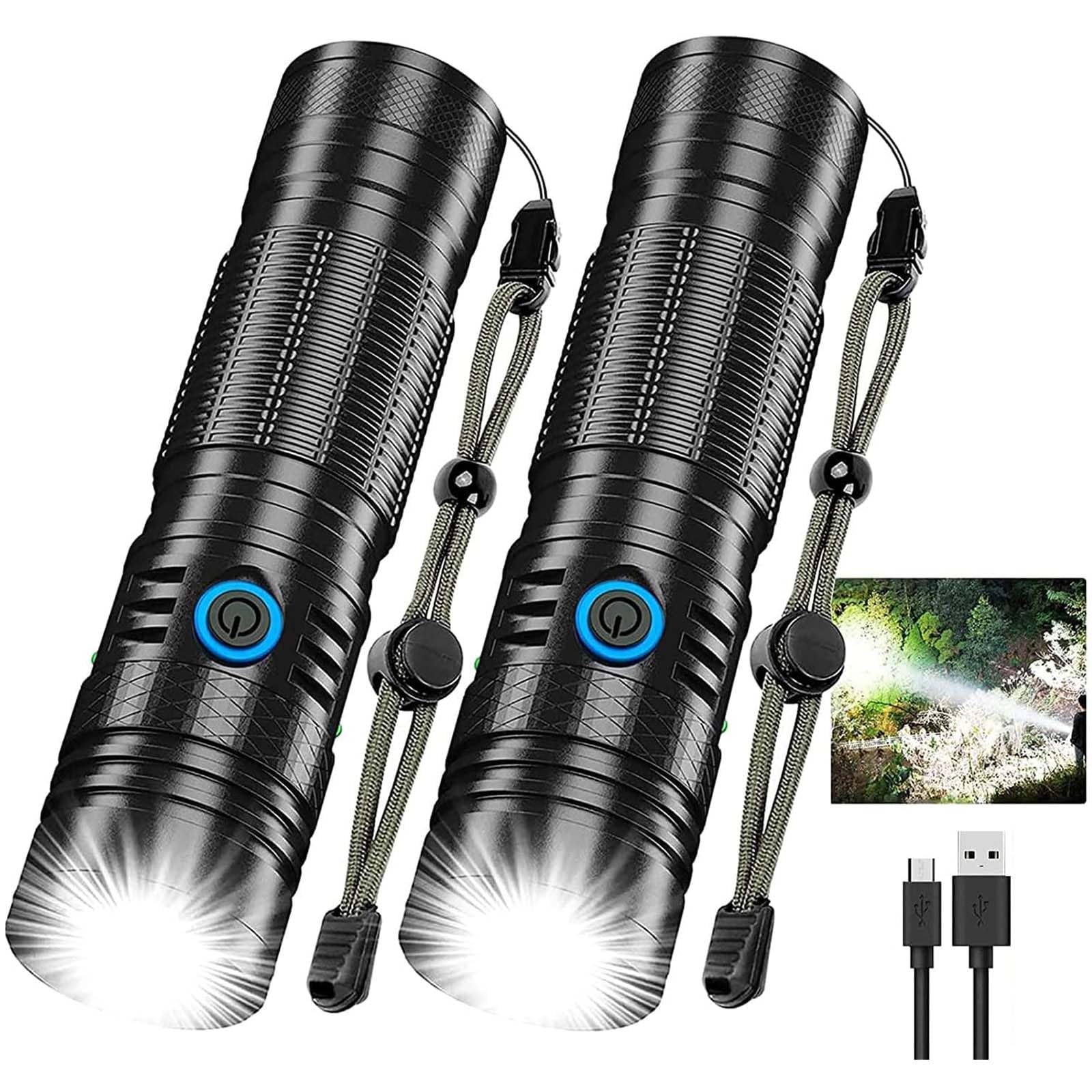 Mua Hoxida Small Flashlight High Powered Rechargeable, XHP50.2 10000 ...