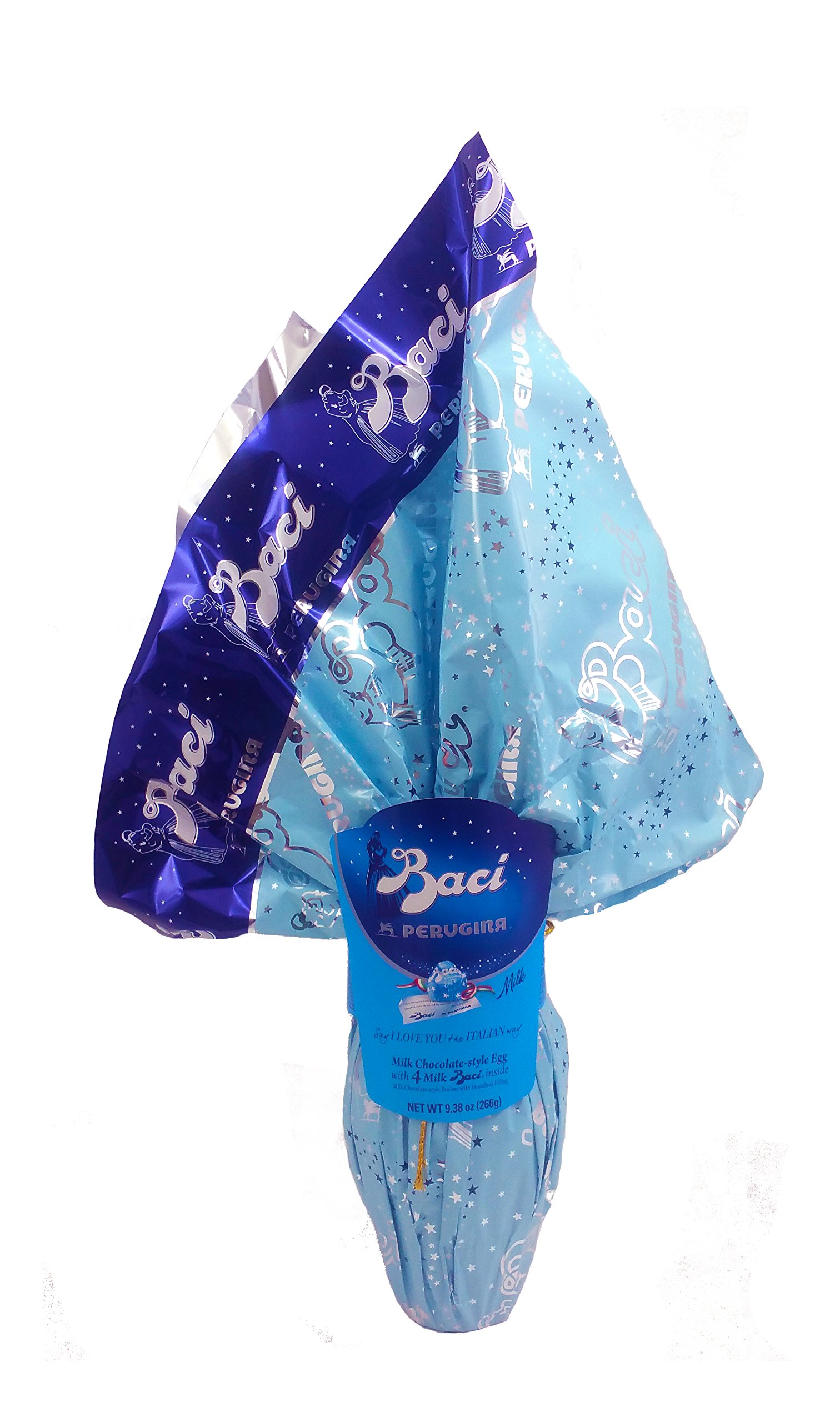 Amazon.com : Perugina Baci Dark Chocolate Easter Egg - 9.3 Ounces ...