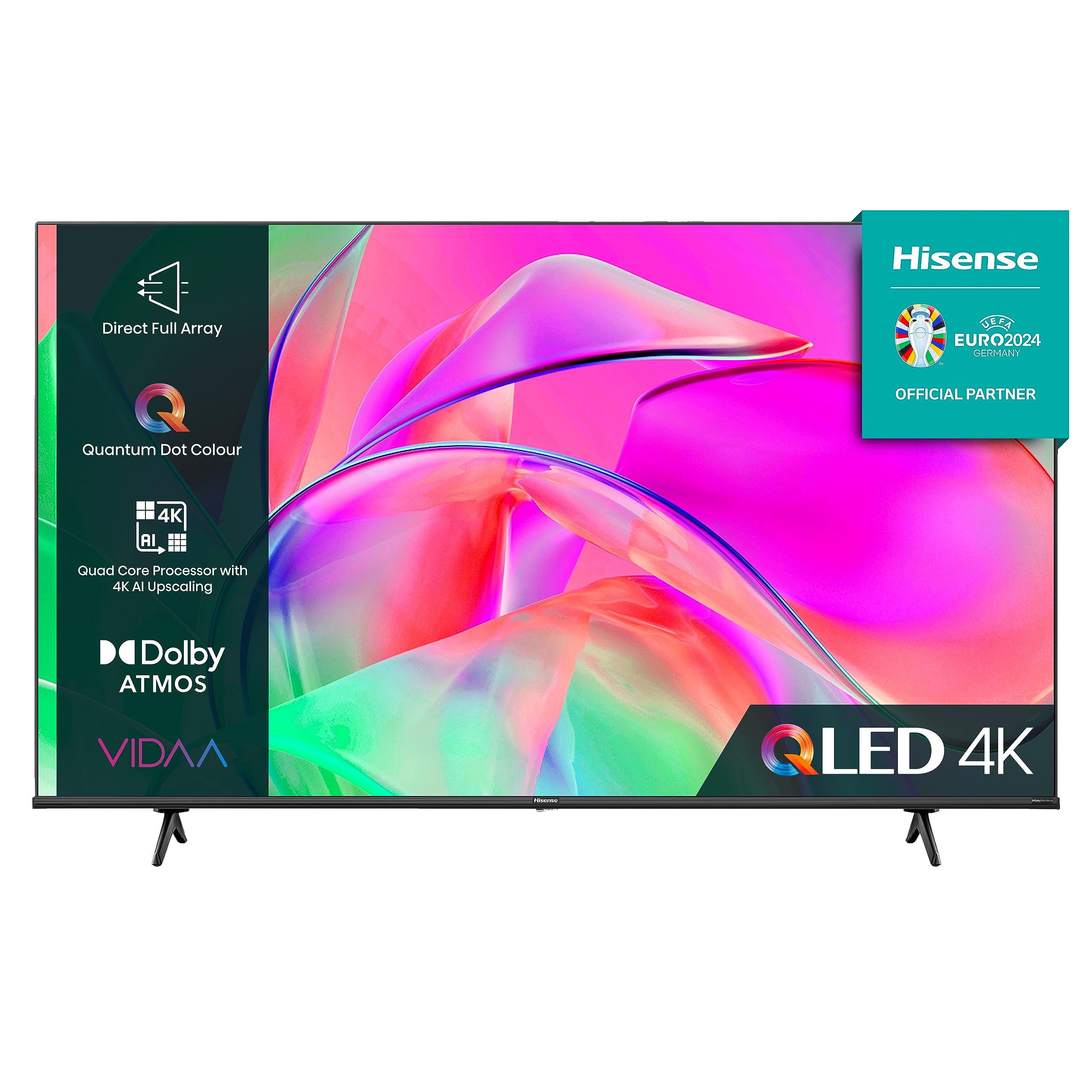 Mua Hisense 43 Inch QLED Smart TV 43E77KQTUK - Quantum Dot Colour, 60Hz VRR, Dolby Vision ...