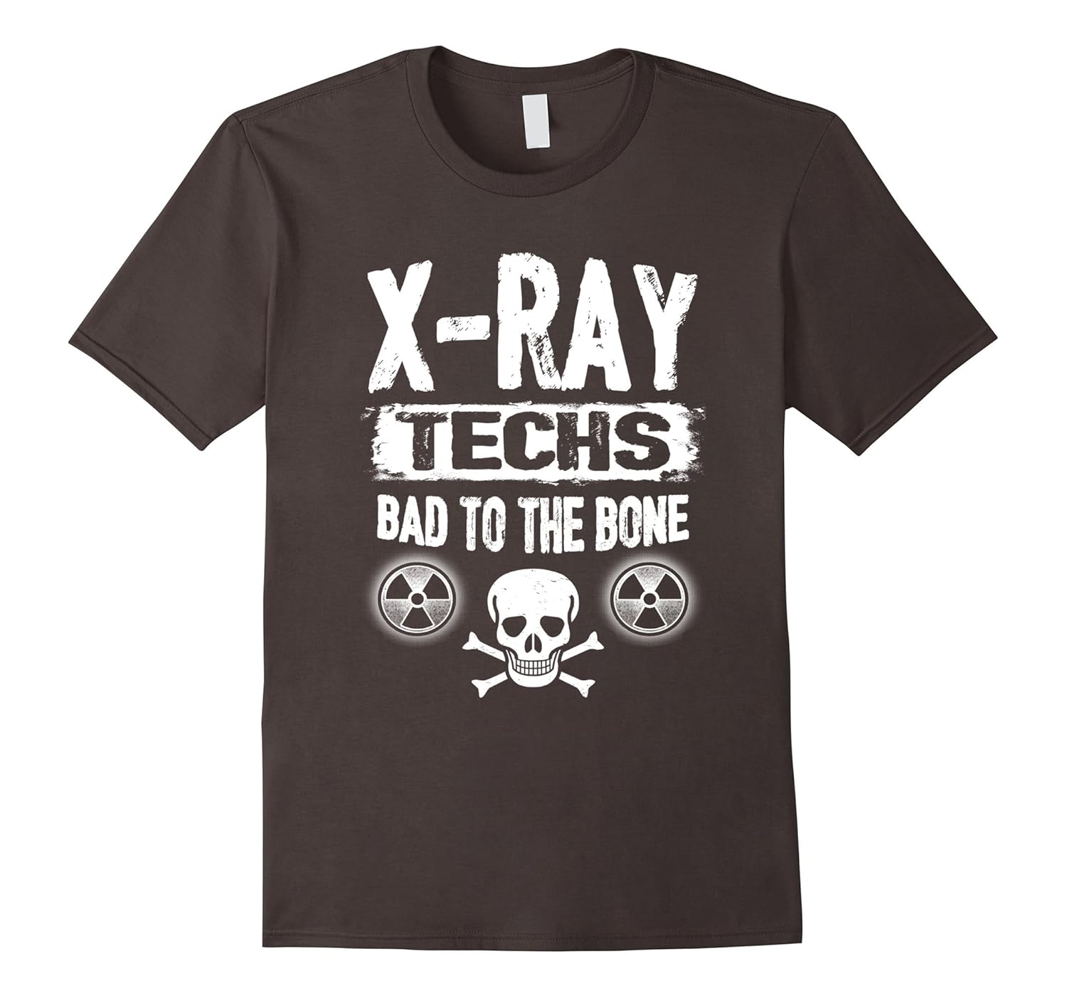 X-Ray T-Shirt: X-Ray Techs Bad To The Bone Shirt-Art – Artvinatee