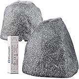 Amazon.com: OSD 8" Grey Outdoor Rock Speaker 200W Weather Resistant ...