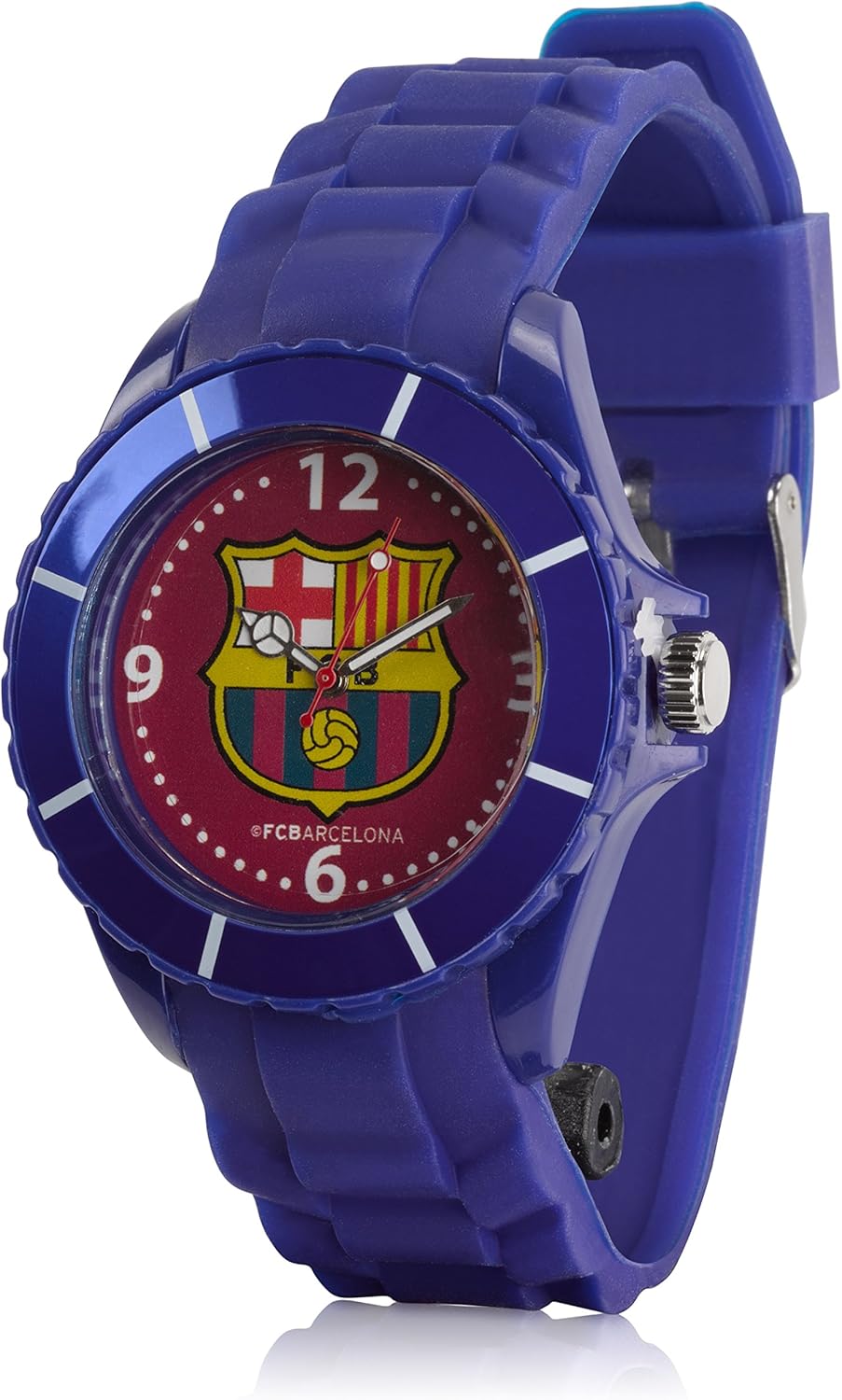 FC Barcelona Boys Sports Analog Wrist Watch - Licensed FC Barcelona ...