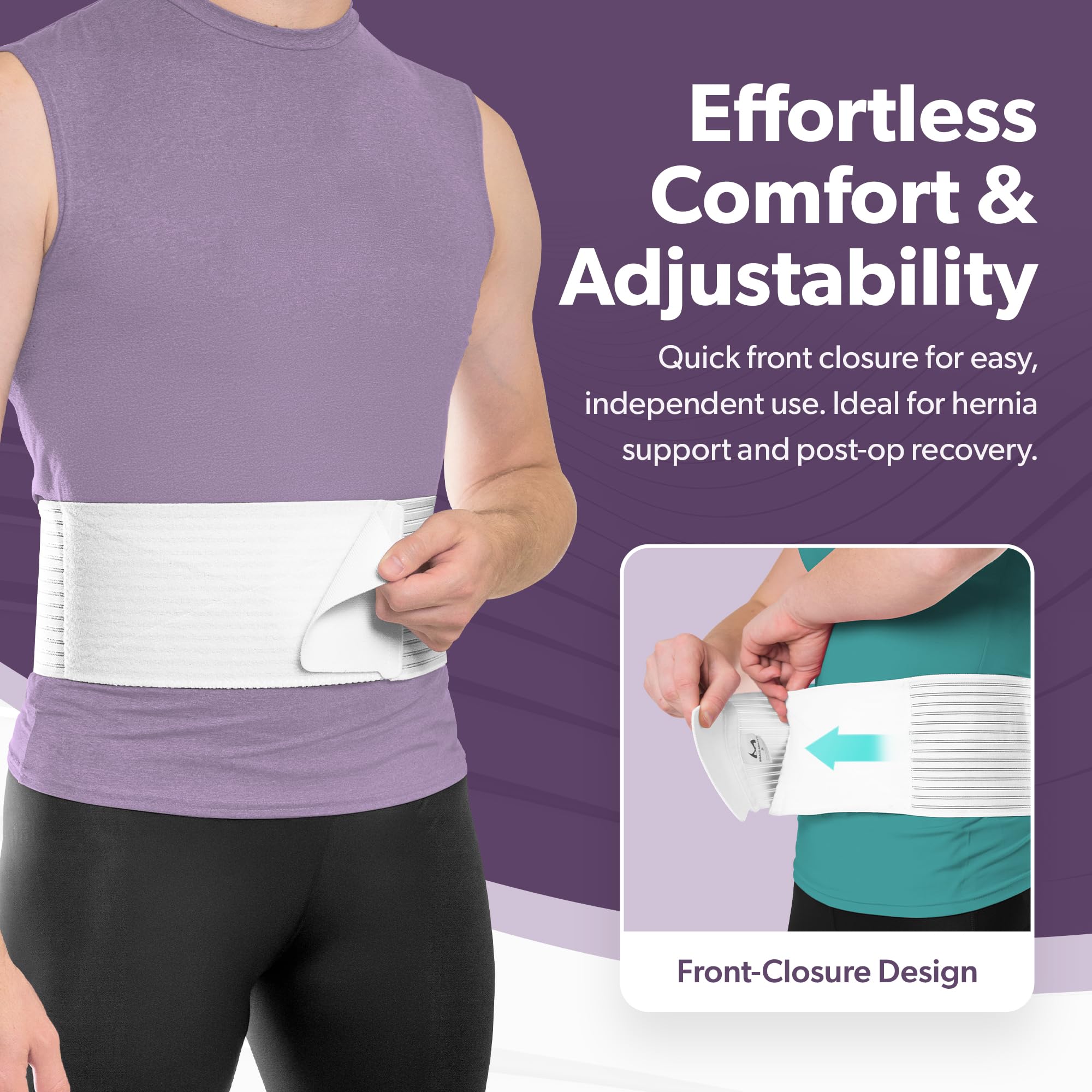 Mua BraceAbility Umbilical Hernia Belt - Abdominal Binder Truss with ...