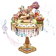 Amazon.com: Tonecheer x British Library Wooden Music Box Puzzle for ...