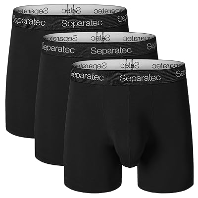 Men's 3 Pack Comfort Fit Boxer Briefs with Separate Nepal | Ubuy