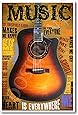 Amazon.com: Acoustic Guitar - NEW Music Poster: Office Products