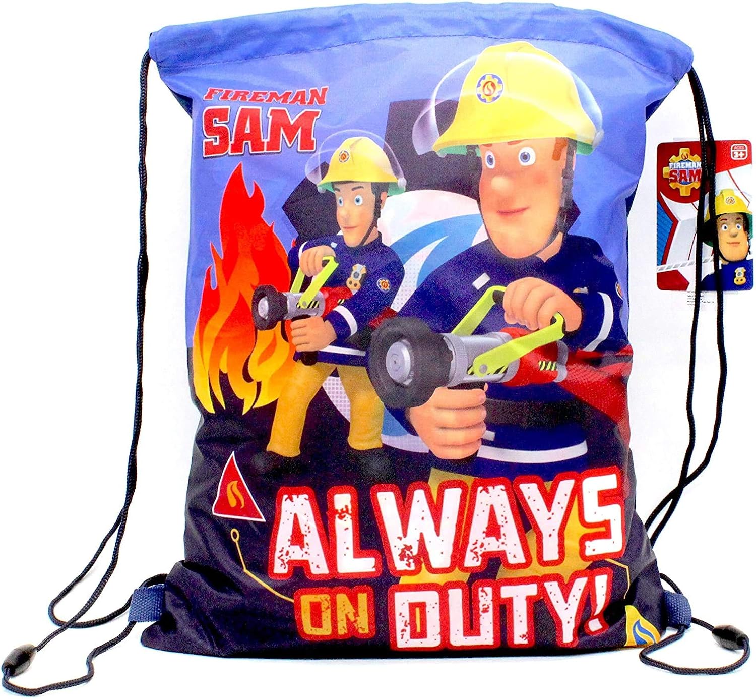 Fireman Sam Gym Shoe Bag Swim Bag Adjustable String PE School Bag ...