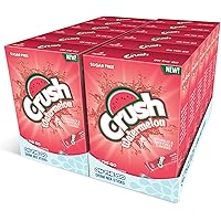 Amazon.com : Crush, Strawberry – Powder Drink Mix - (12 boxes, 72 ...