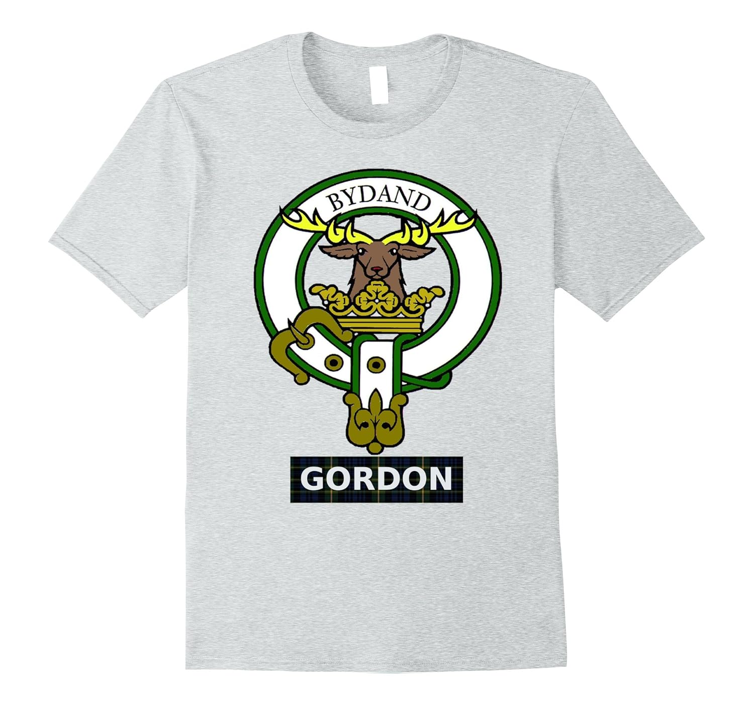 Bydand Belted Crest Gordon Clan Shirt with Tartan-CL – Colamaga