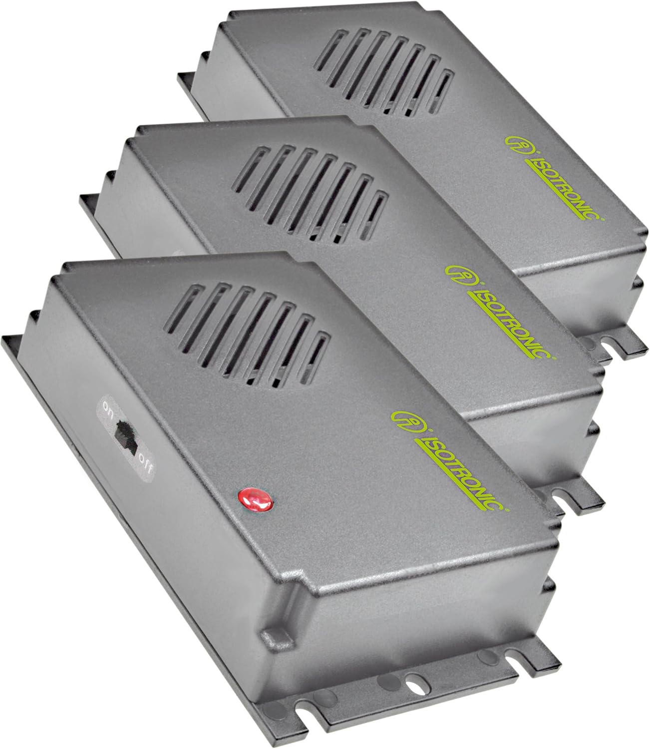 ISOTRONIC Set of 3 Mouse Rat repellent ultrasonic battery operated ...