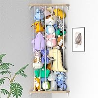 GRANNY SAYS Corner Stuffed Animal Storage, Stuffy Organizer Wall Mount ...