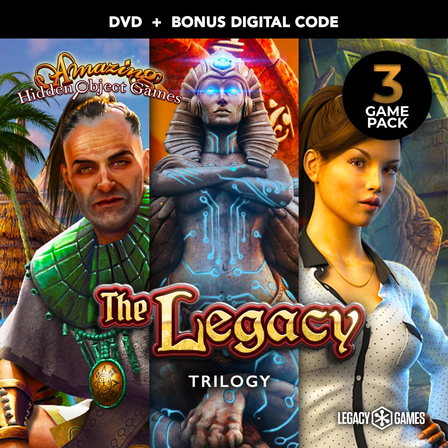 Mua Legacy Games Amazing Hidden Object Games for PC: The Legacy Trilogy ...
