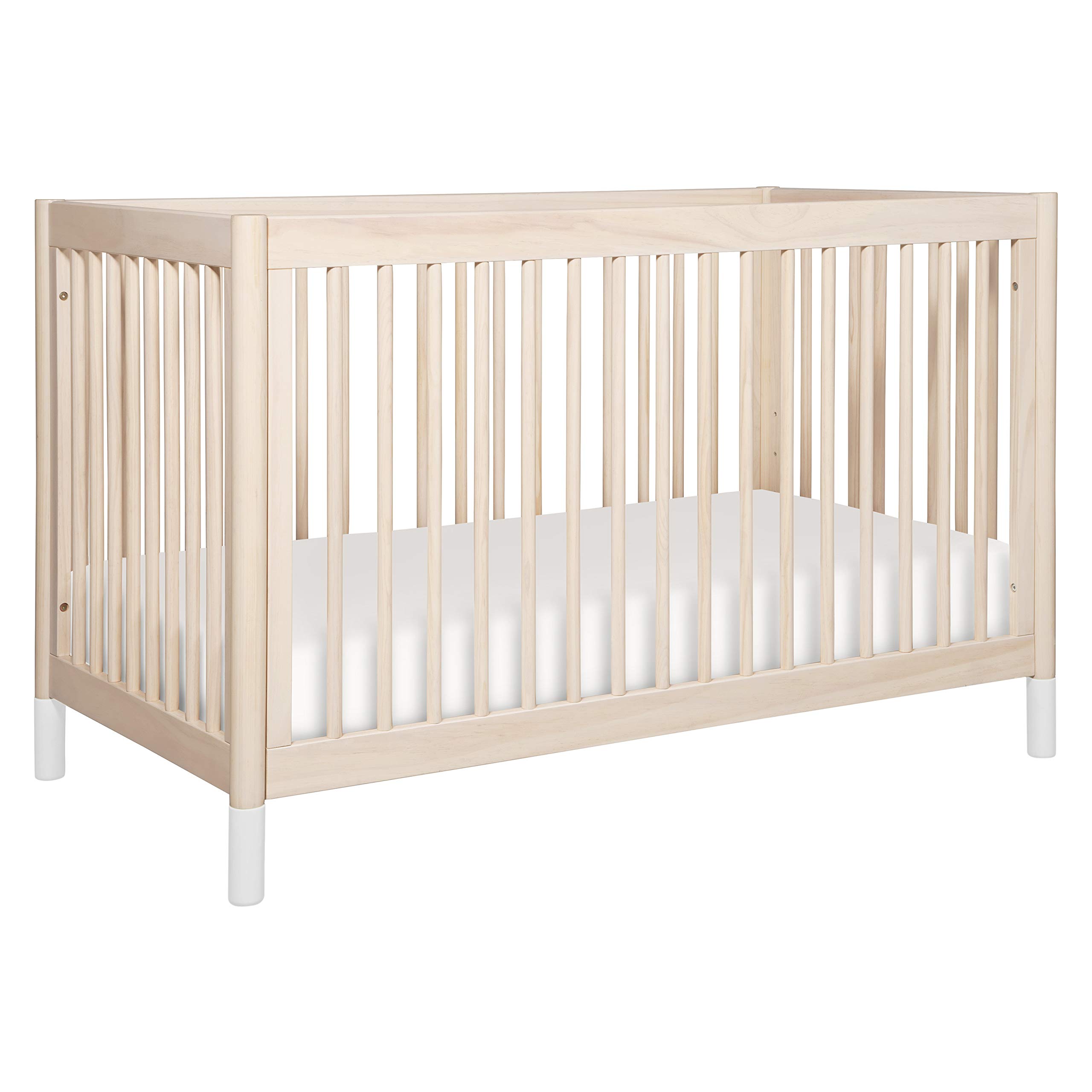 Babyletto Gelato 4-in-1 Convertible Baby Crib with Wooden Toddler Bed ...
