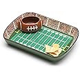 Amazon.com | Football Stadium Chip And Dip Sports Serving Set: Football ...