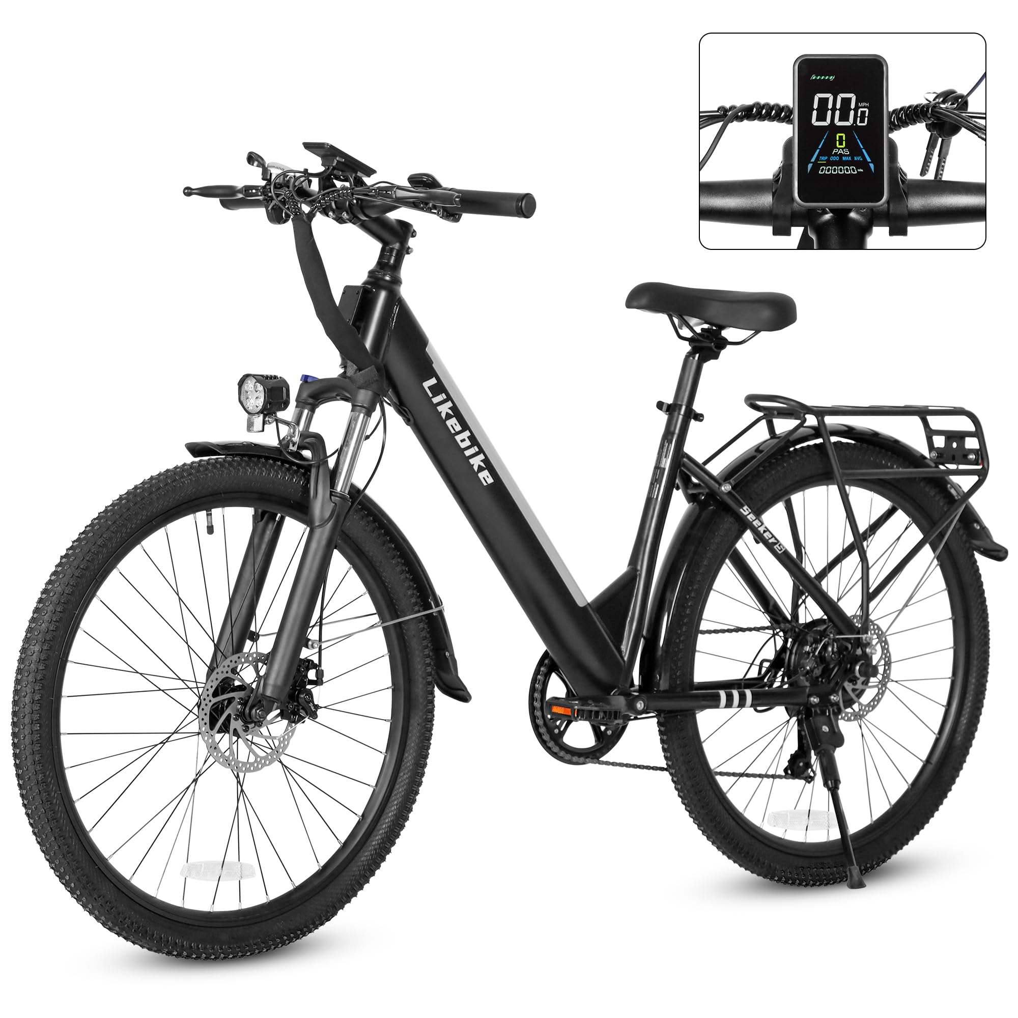 Mua Likebike Seeker S 26" Electric Bike for Adults, UL 2849 Certified ...