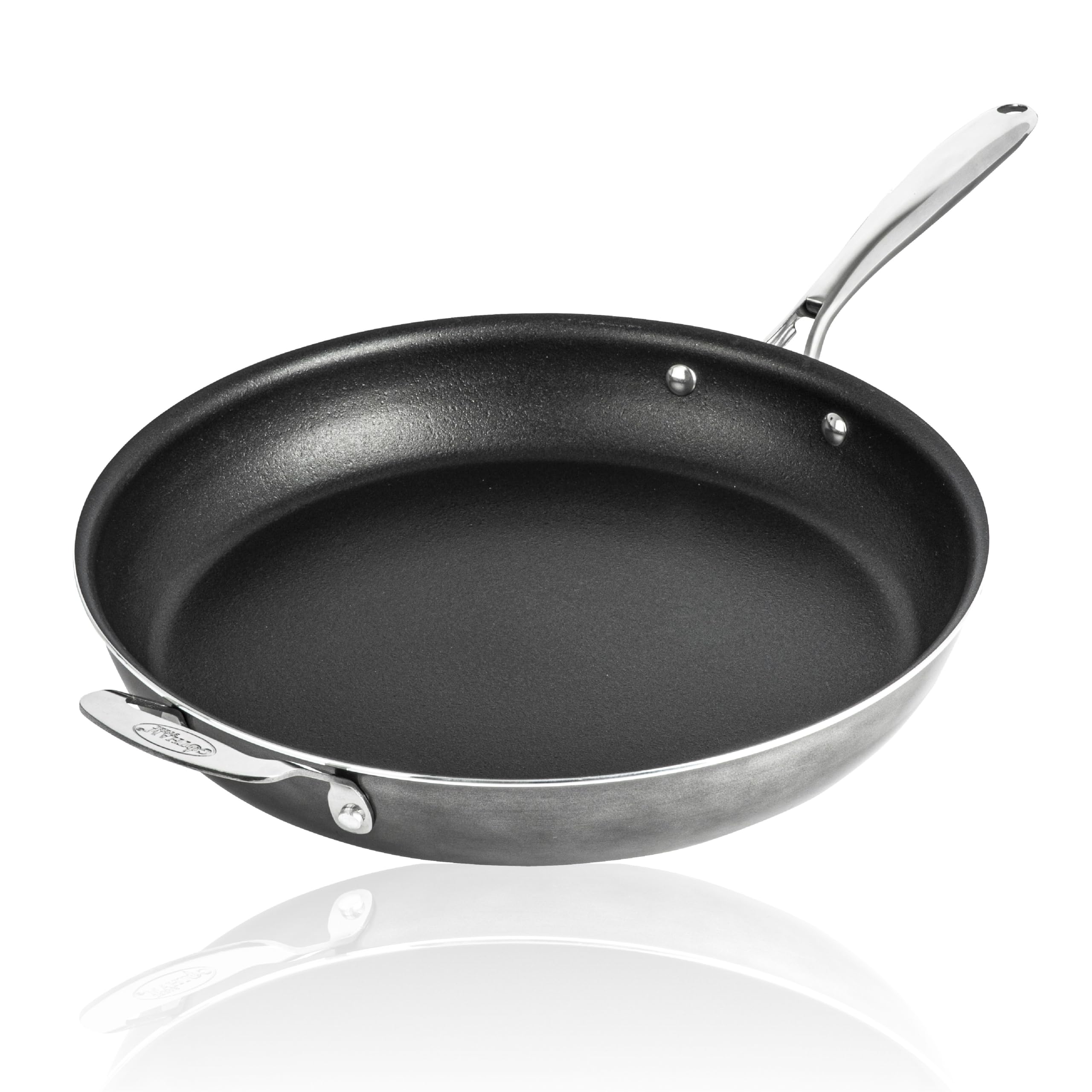 Granitestone 14 Inch Pan for Cooking, Family Sized Large Non Stick ...