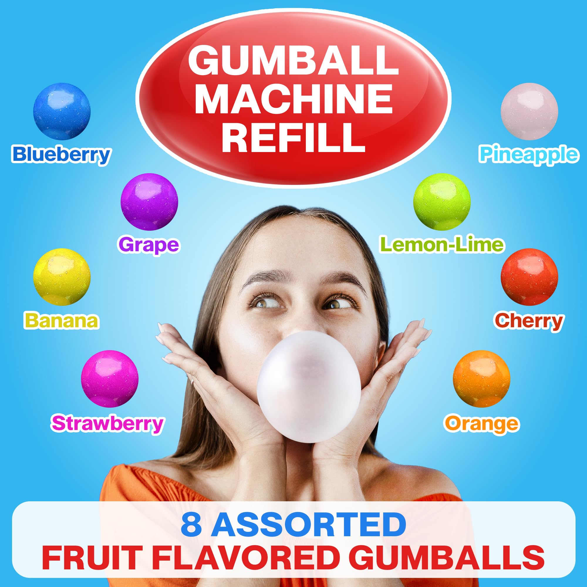 Mua Gumballs for Gumball Machine Refills - 1 Inch Gumballs - 2 Pound ...