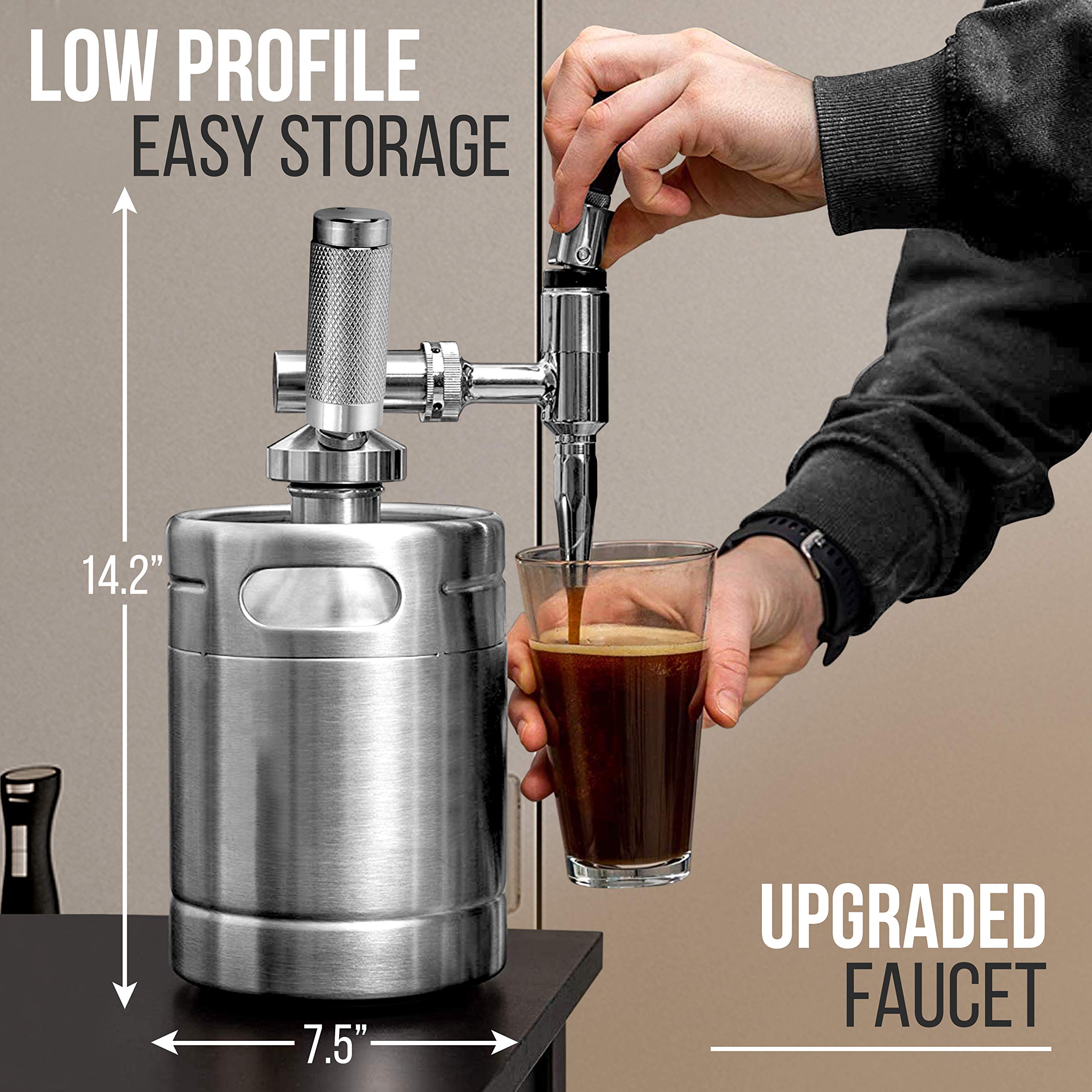 Mua NutriChef Nitro Cold Brew Coffee Maker - Home Brew Coffee Keg ...