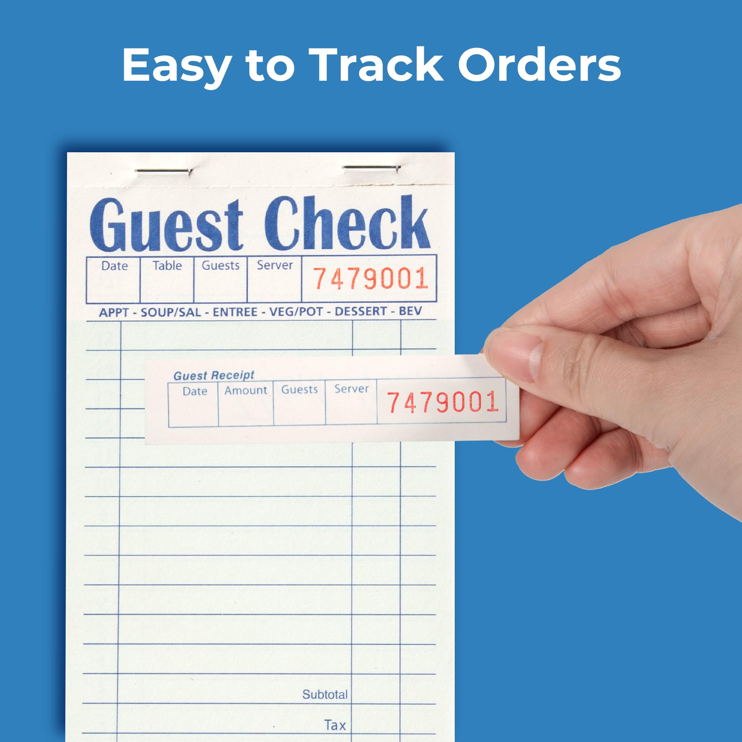 Mua FMP Brands Guest Check Books for Servers, Server Note Pads Paper ...