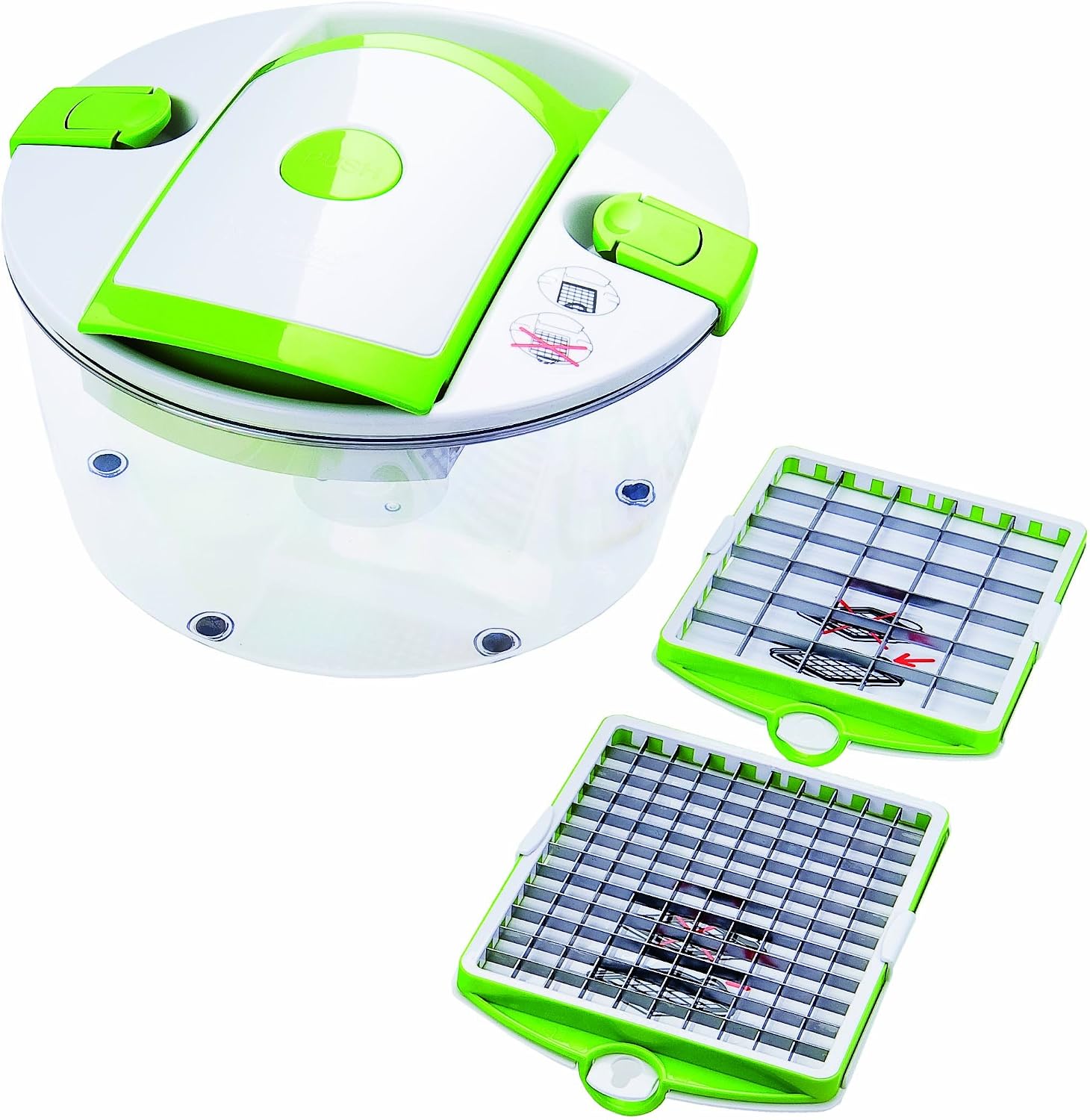 Genius 26170 Salat Chef JUNIOR Schneide-Set, 7-teilig: Amazon.de: Küche ...