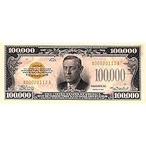 Million Dollar Play Money Money One Million Dollar Bill Stock Photo